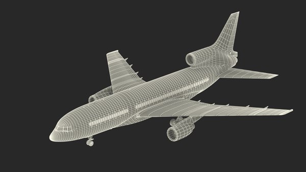 modelo 3d Delta Air Lines Lockheed L-1011 TriStar - TurboSquid 1773065