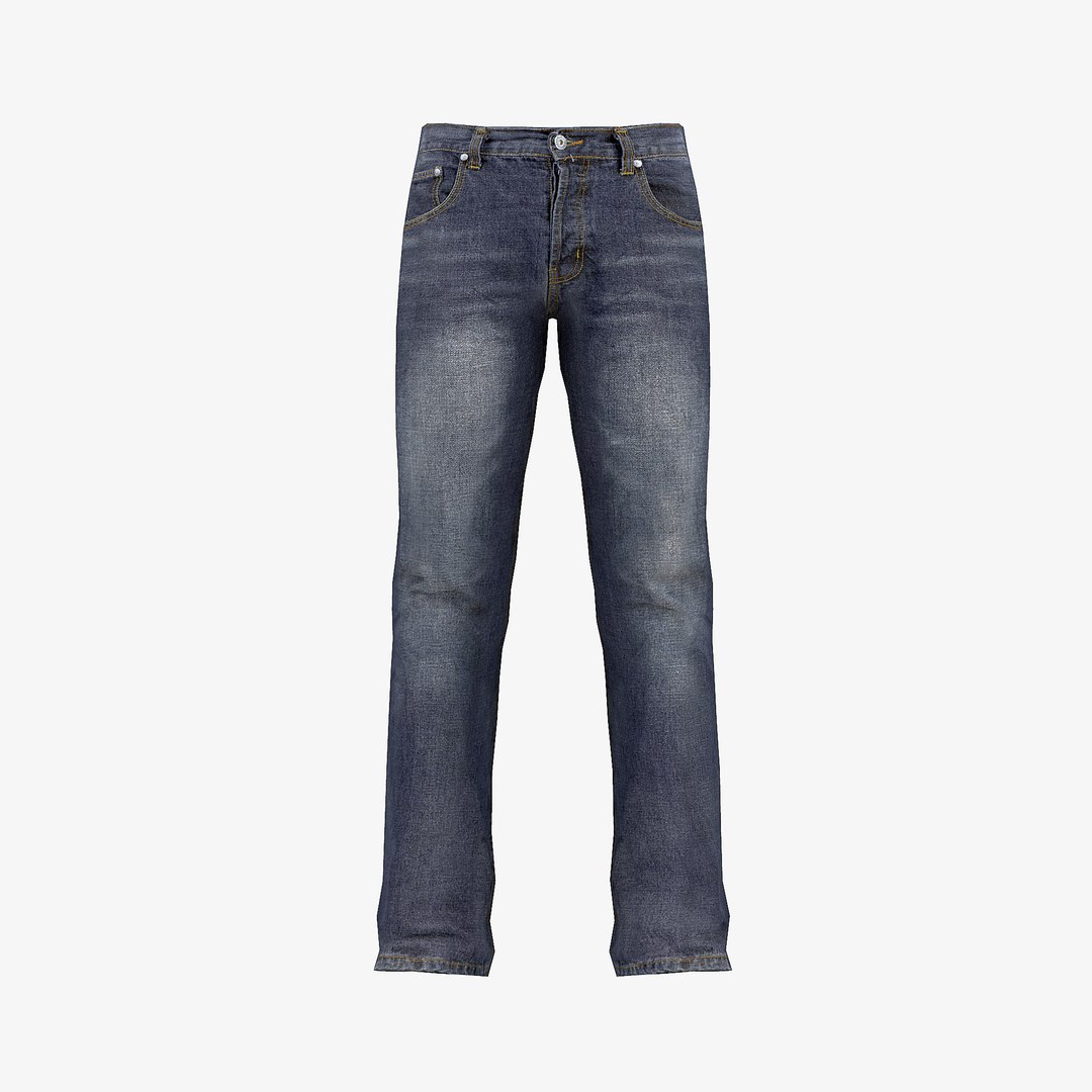 3d Model Jeans