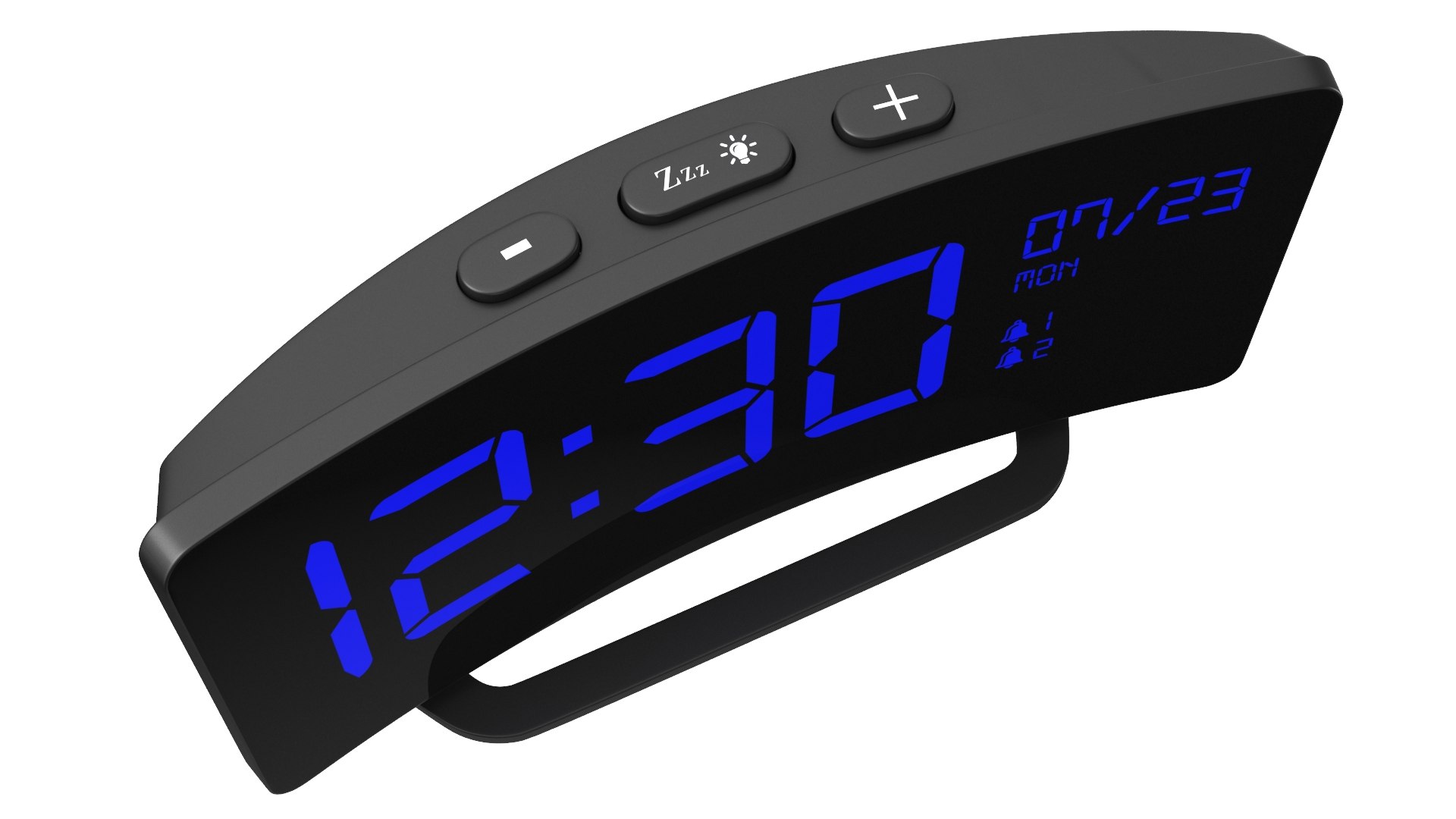 3D Real Alarm Clock Model - TurboSquid 1619113