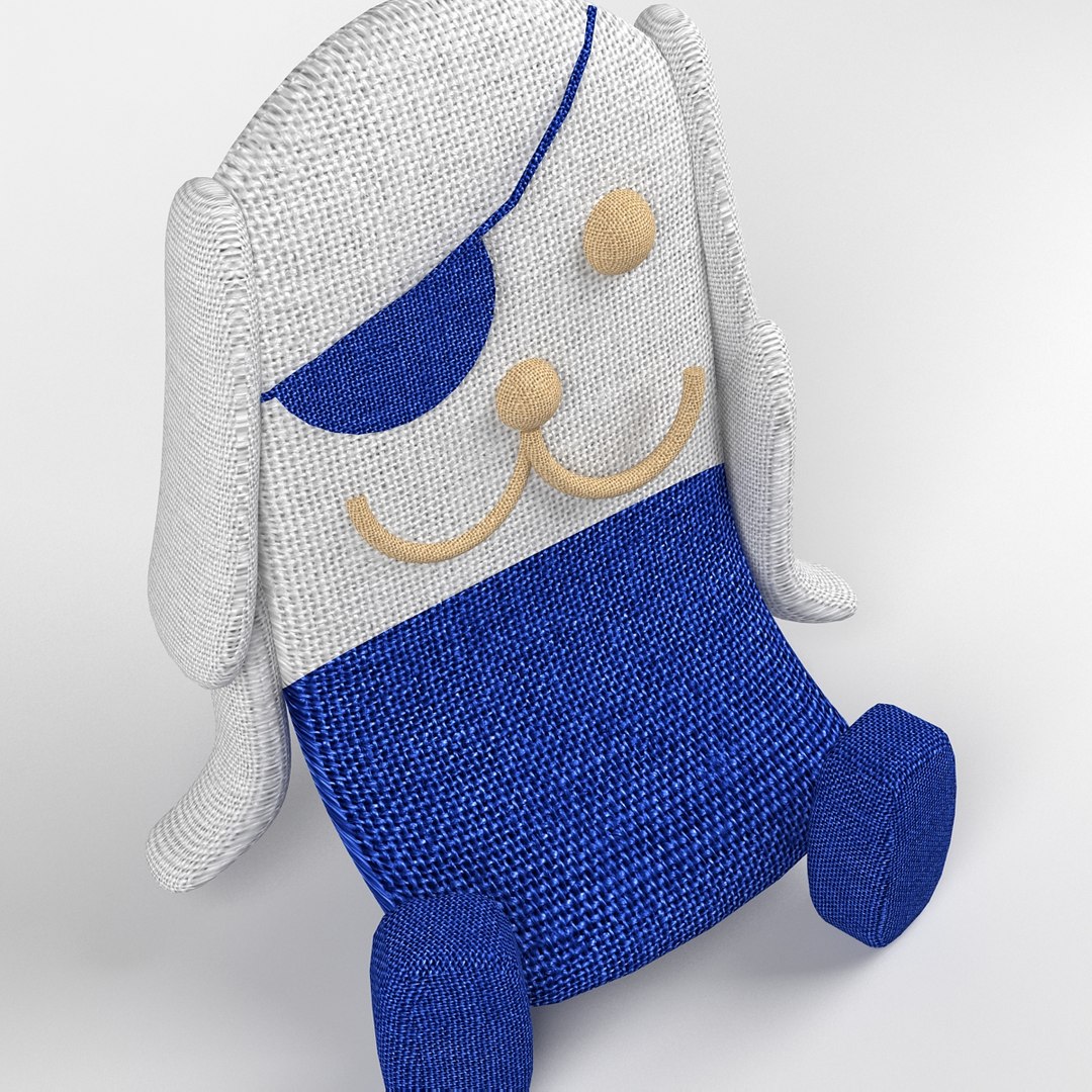 3d Rabbit Mascot Model