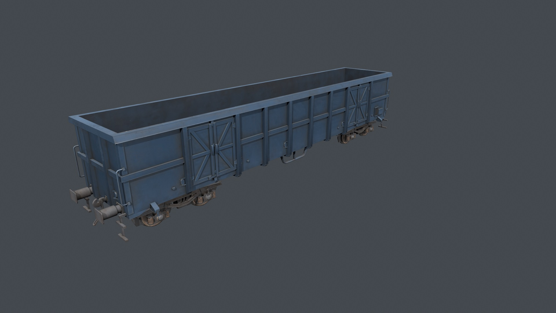 3D Real-time Box Car Wagon Model - TurboSquid 1752735