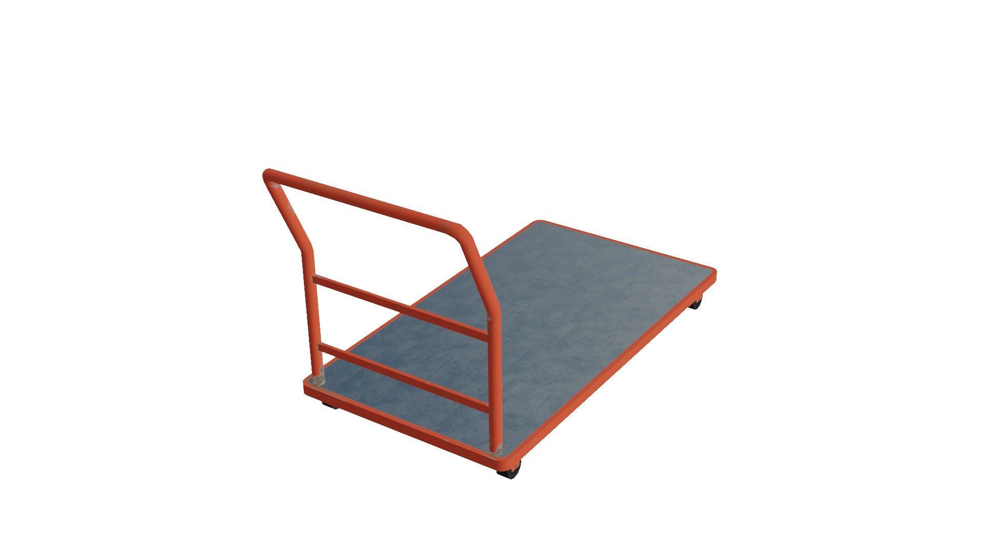 3D Platform Trolley Model - TurboSquid 1901907