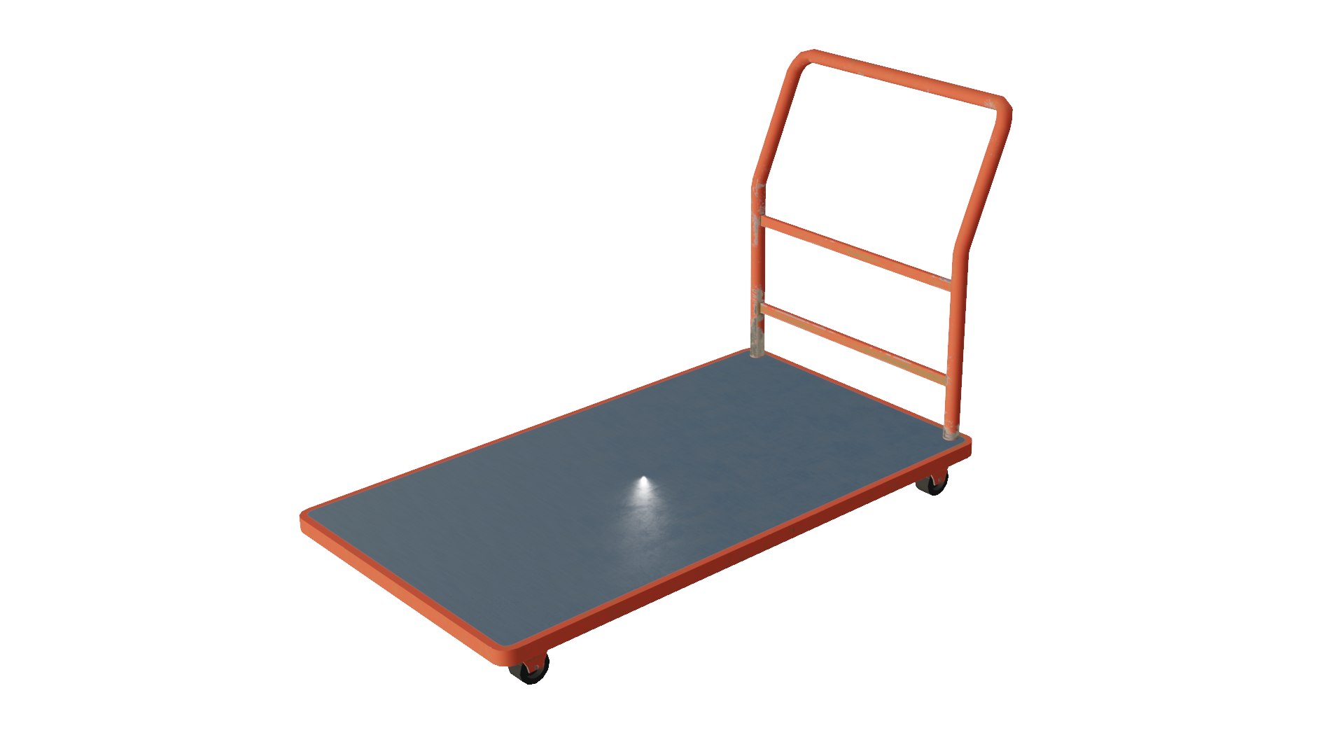 3D Platform Trolley Model - TurboSquid 1901907
