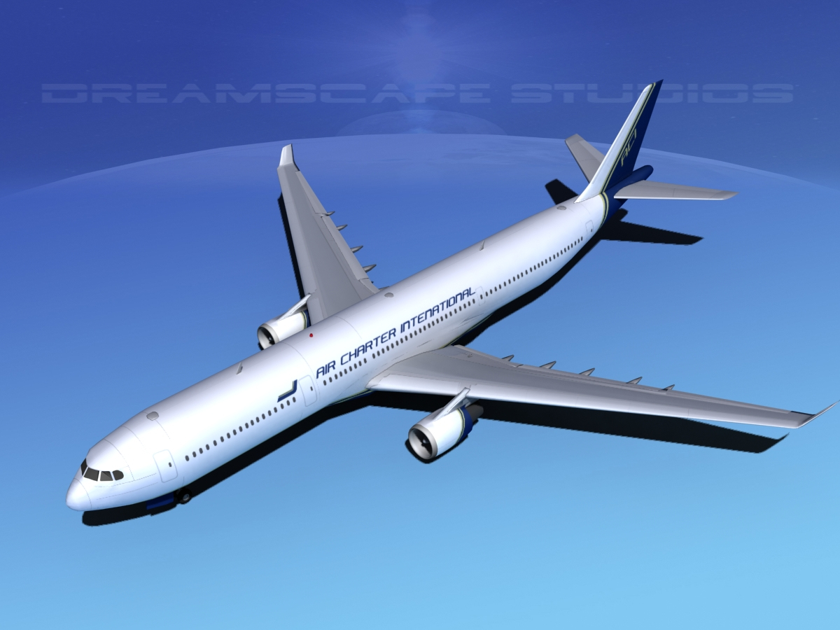 3d airbus a330-300 a330