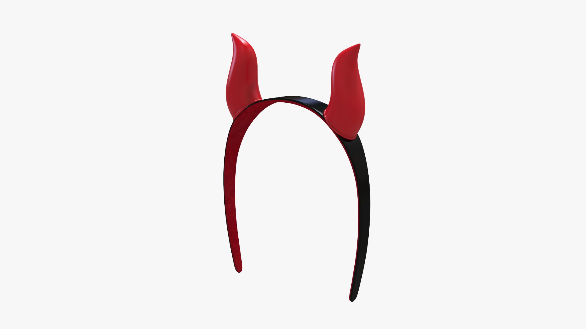 3D Devil Horns Headband Model - TurboSquid 2123379