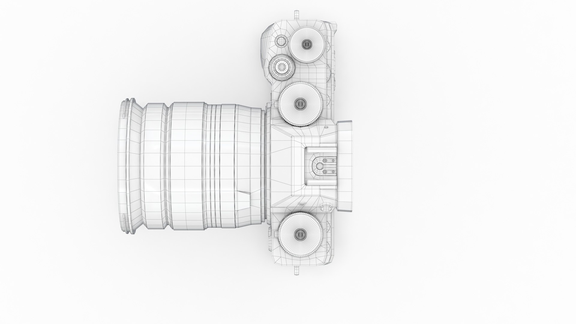 3D FUJIFILM X-T4 Mirrorless Model - TurboSquid 2174884