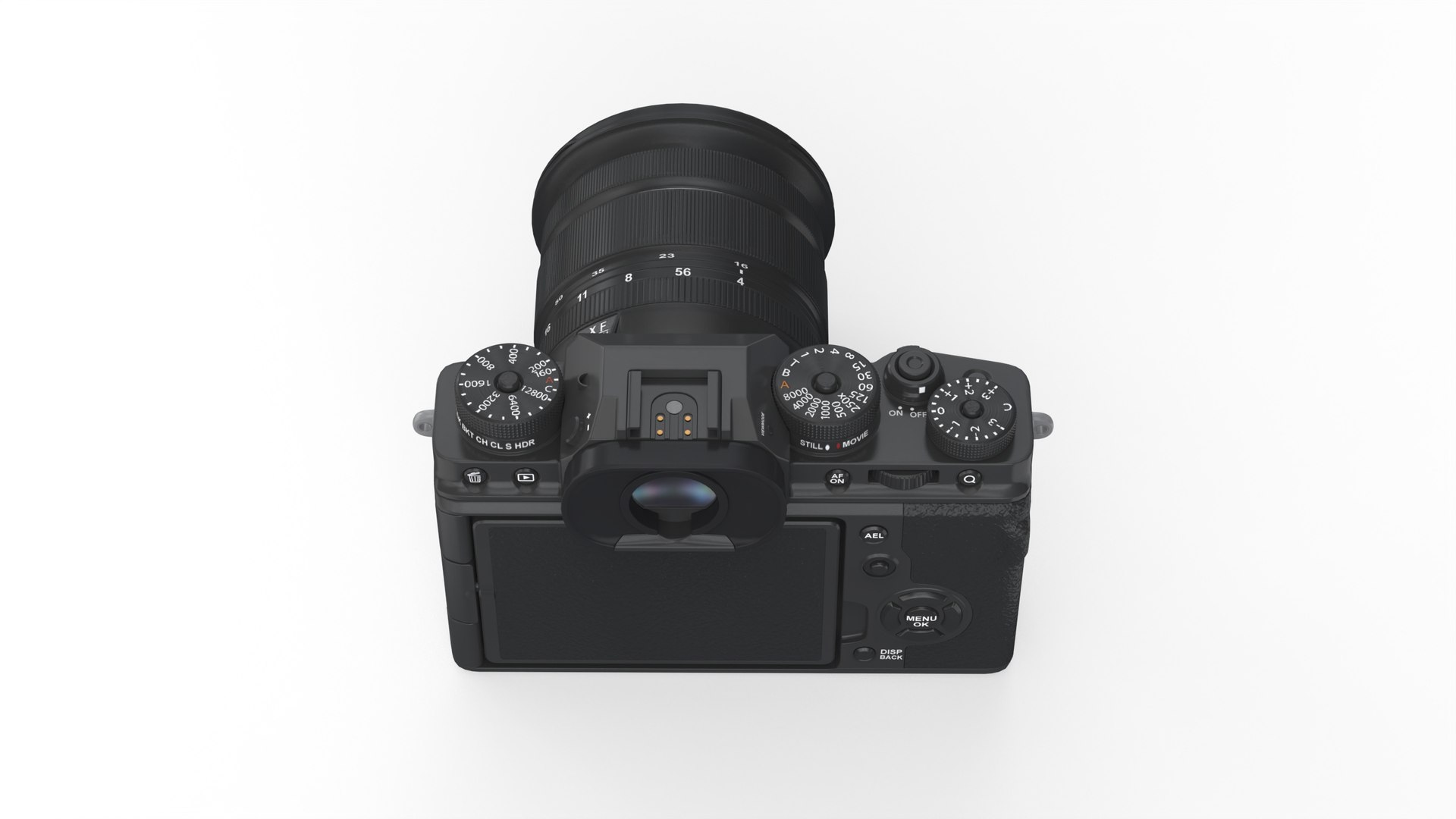 3D FUJIFILM X-T4 Mirrorless Model - TurboSquid 2174884