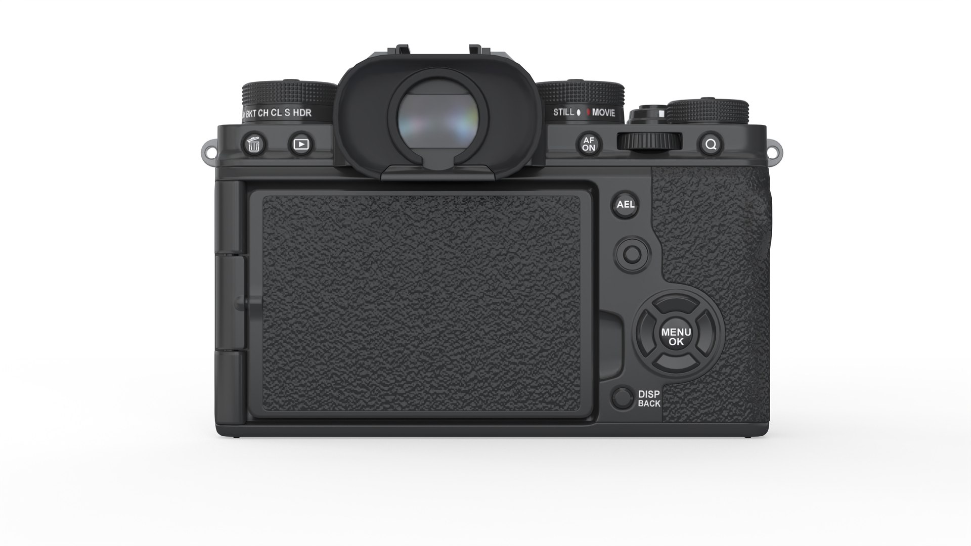 3D FUJIFILM X-T4 Mirrorless Model - TurboSquid 2174884