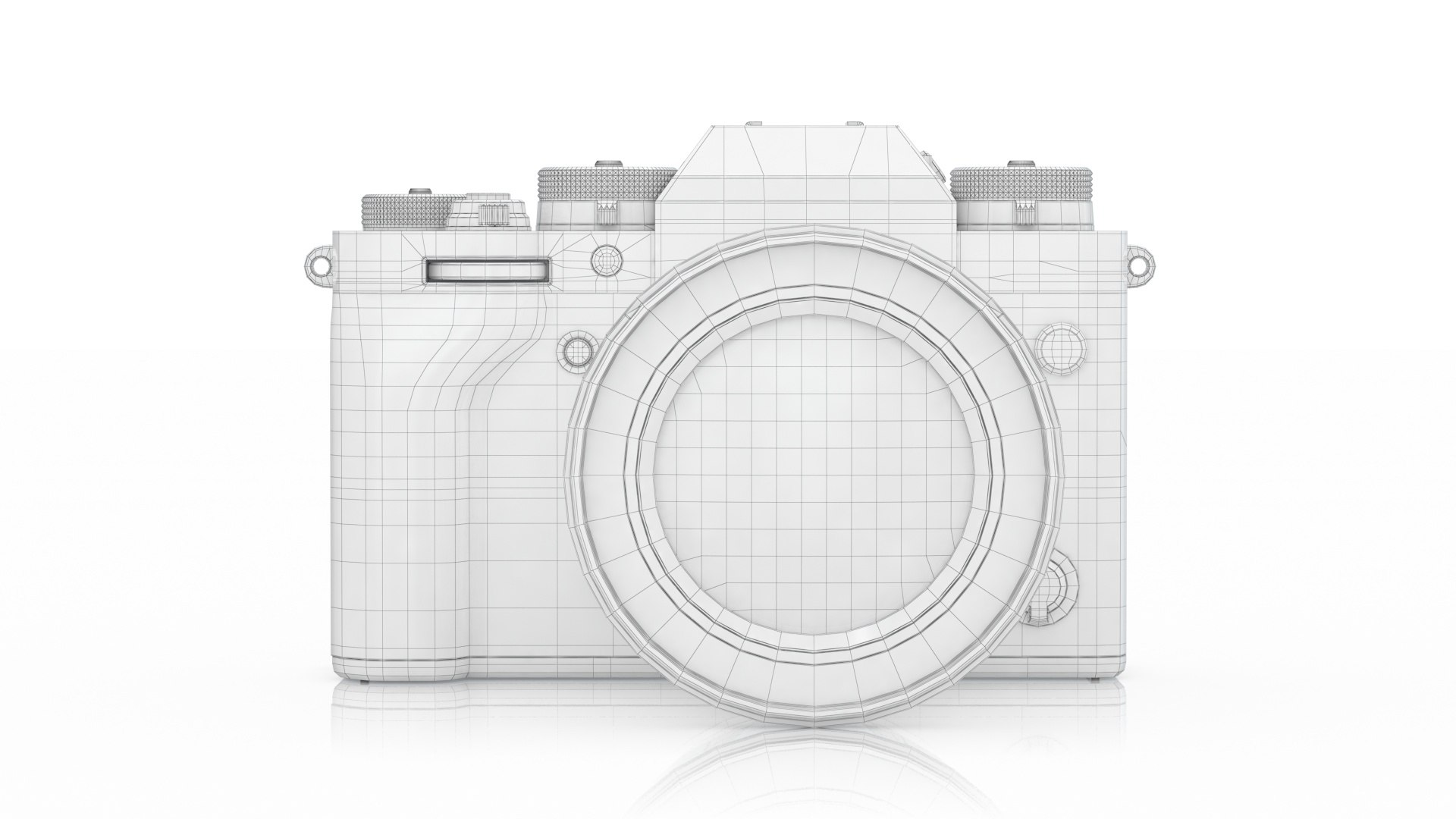 3D FUJIFILM X-T4 Mirrorless Model - TurboSquid 2174884