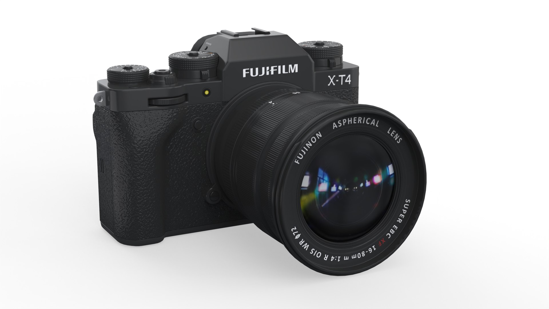 3D FUJIFILM X-T4 Mirrorless Model - TurboSquid 2174884