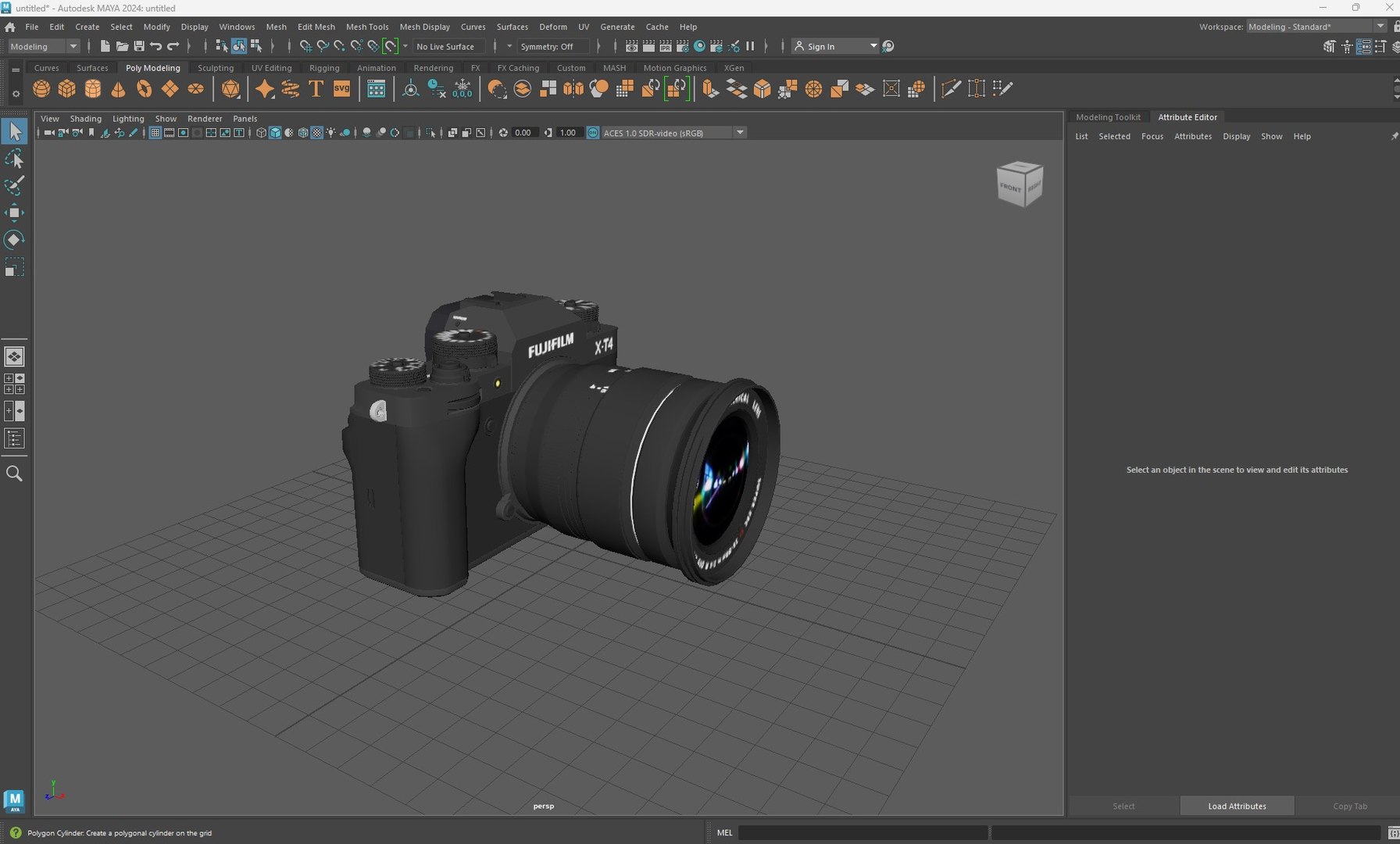 3D FUJIFILM X-T4 Mirrorless Model - TurboSquid 2174884