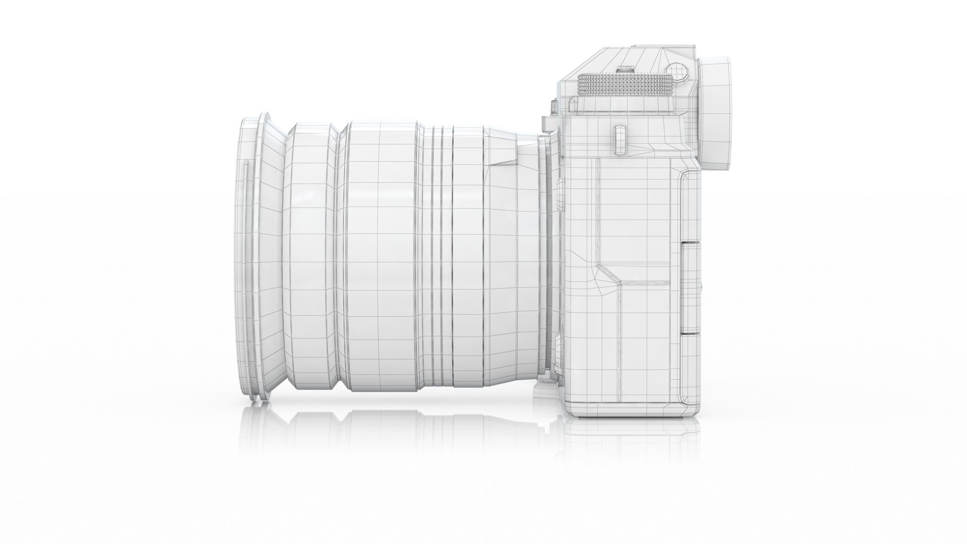 3D FUJIFILM X-T4 Mirrorless Model - TurboSquid 2174884