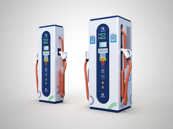 3D charging station model - TurboSquid 1997019