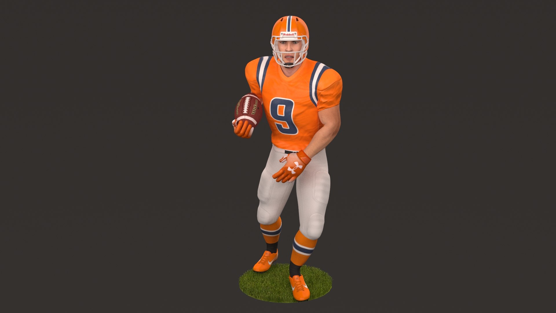 3D Rigged Football Player 2020 - TurboSquid 1549739