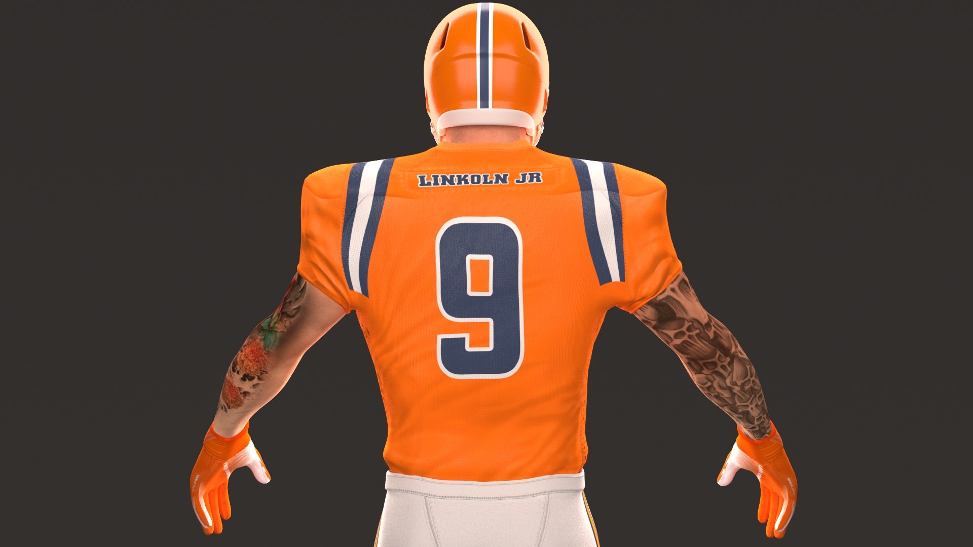 3D Rigged Football Player 2020 - TurboSquid 1549739