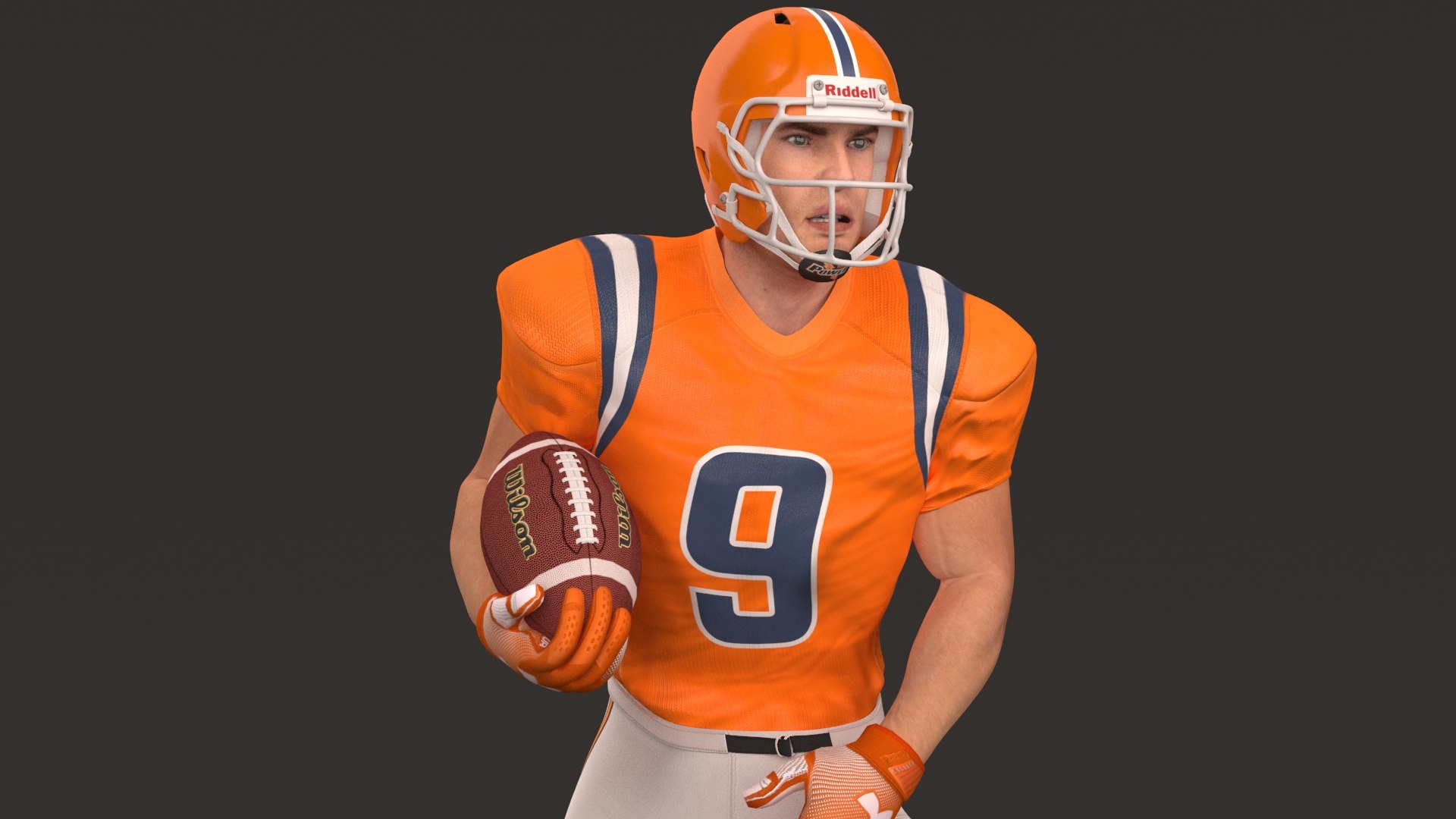 3D Rigged Football Player 2020 - TurboSquid 1549739