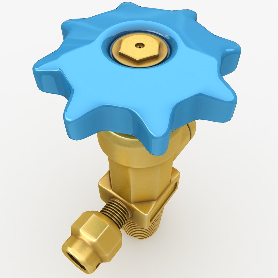 3d Gas Valve Model