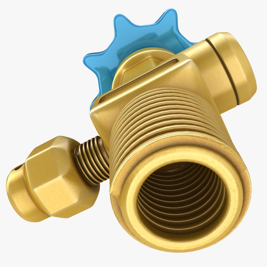 3d Gas Valve Model