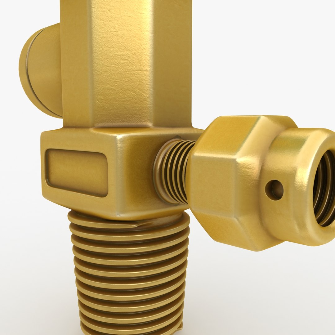 3d Gas Valve Model
