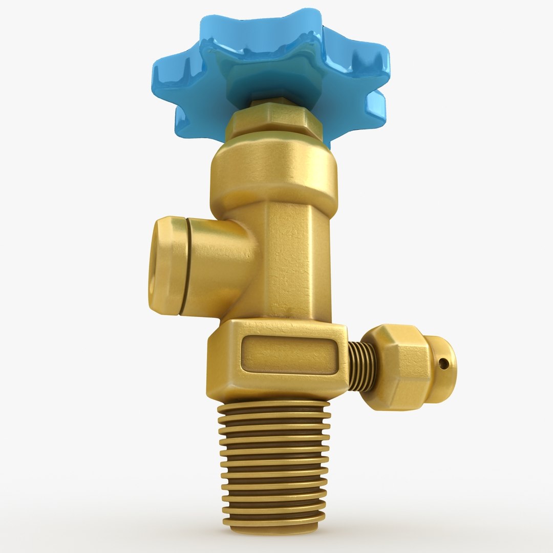 3d Gas Valve Model