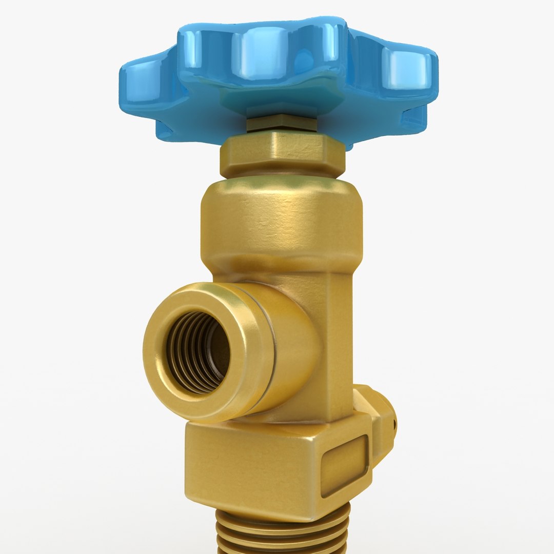 3d Gas Valve Model