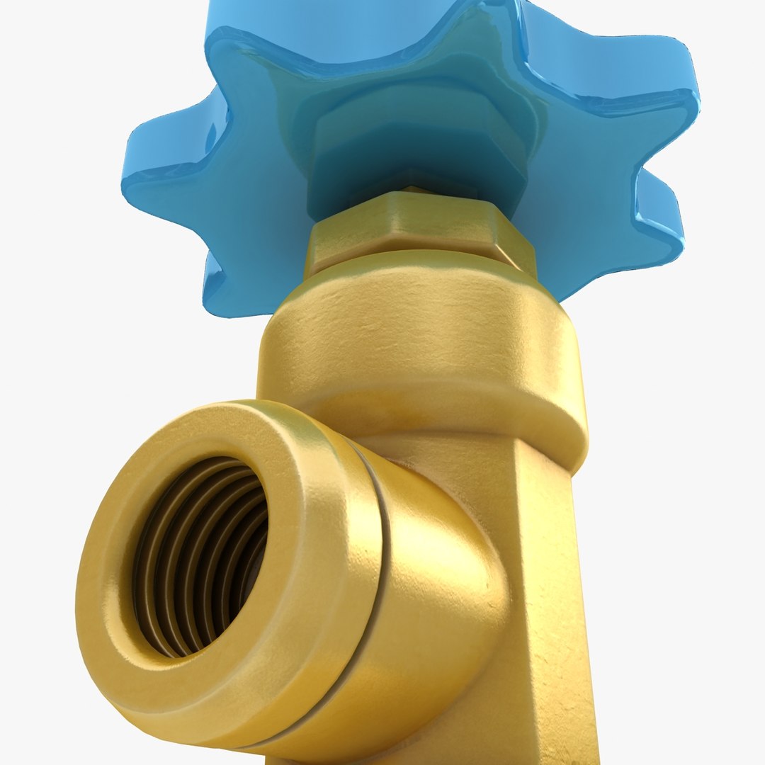 3d Gas Valve Model
