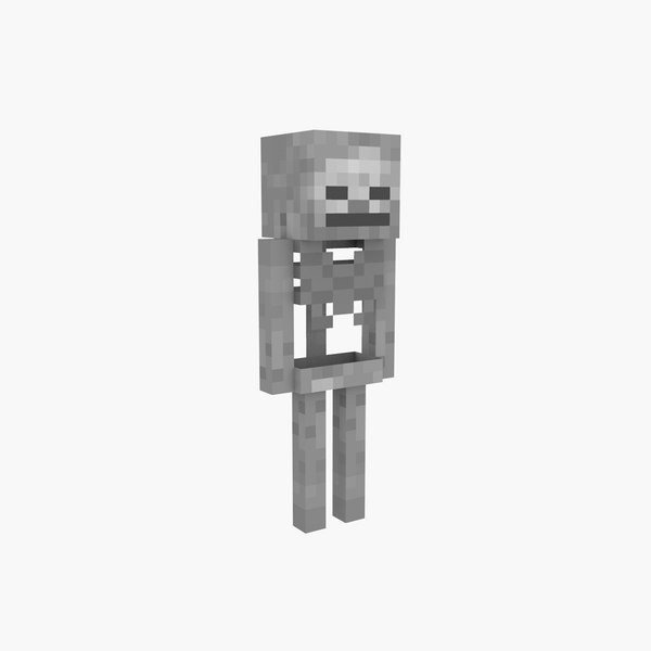 Skeleton Minecraft 3D 모델 - TurboSquid 2021010