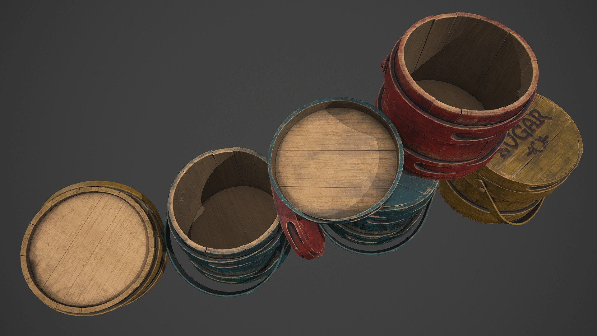 Bucket 02 3D - TurboSquid 1880481