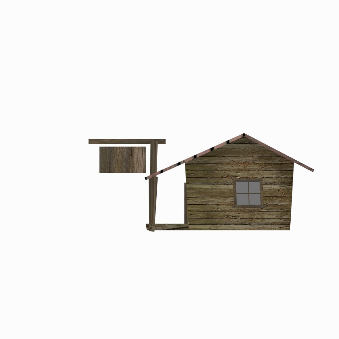 free wood shop 3d model