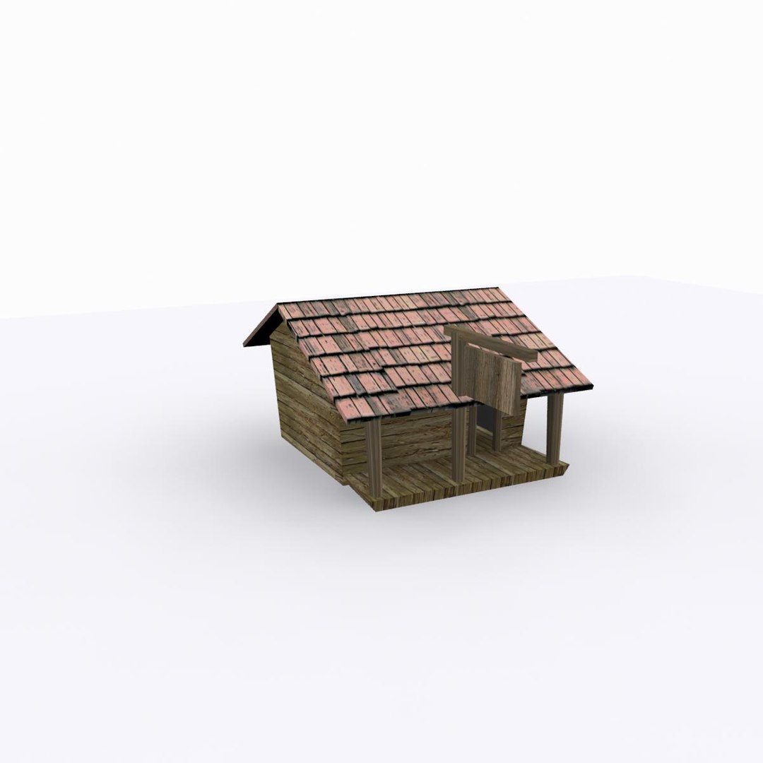 free wood shop 3d model