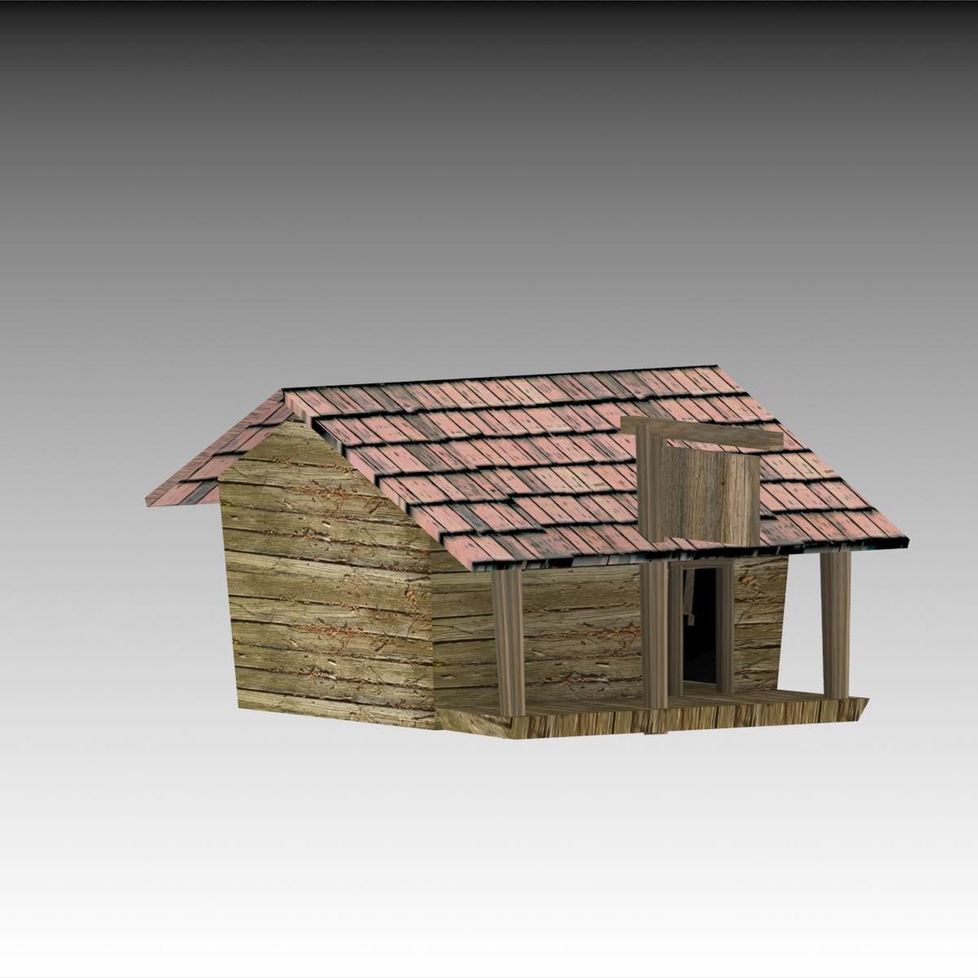 free wood shop 3d model