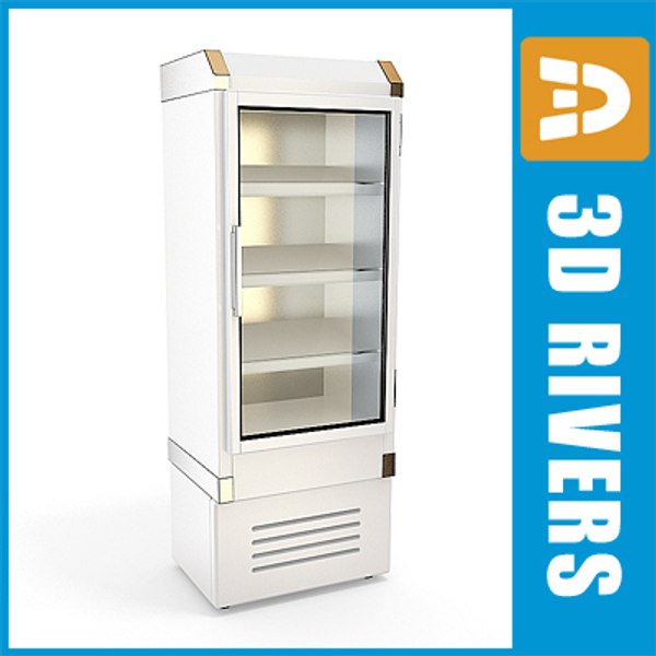 3ds max refrigerating freezer