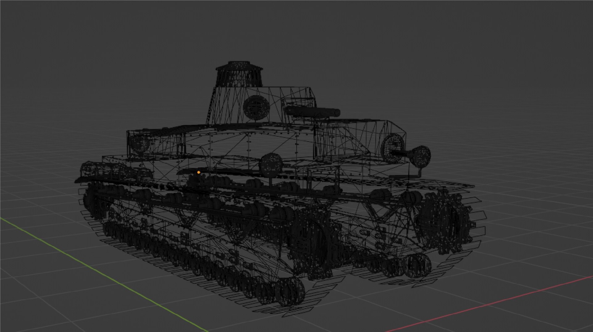 3D Imperial Japanese Army Type 91 Tank - TurboSquid 1910733