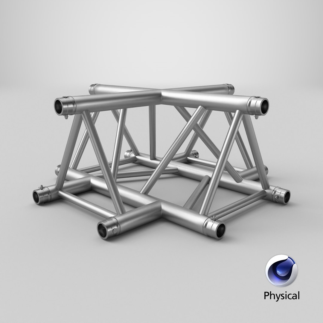 3D Triangular Truss A 40T K7 - TurboSquid 2045666