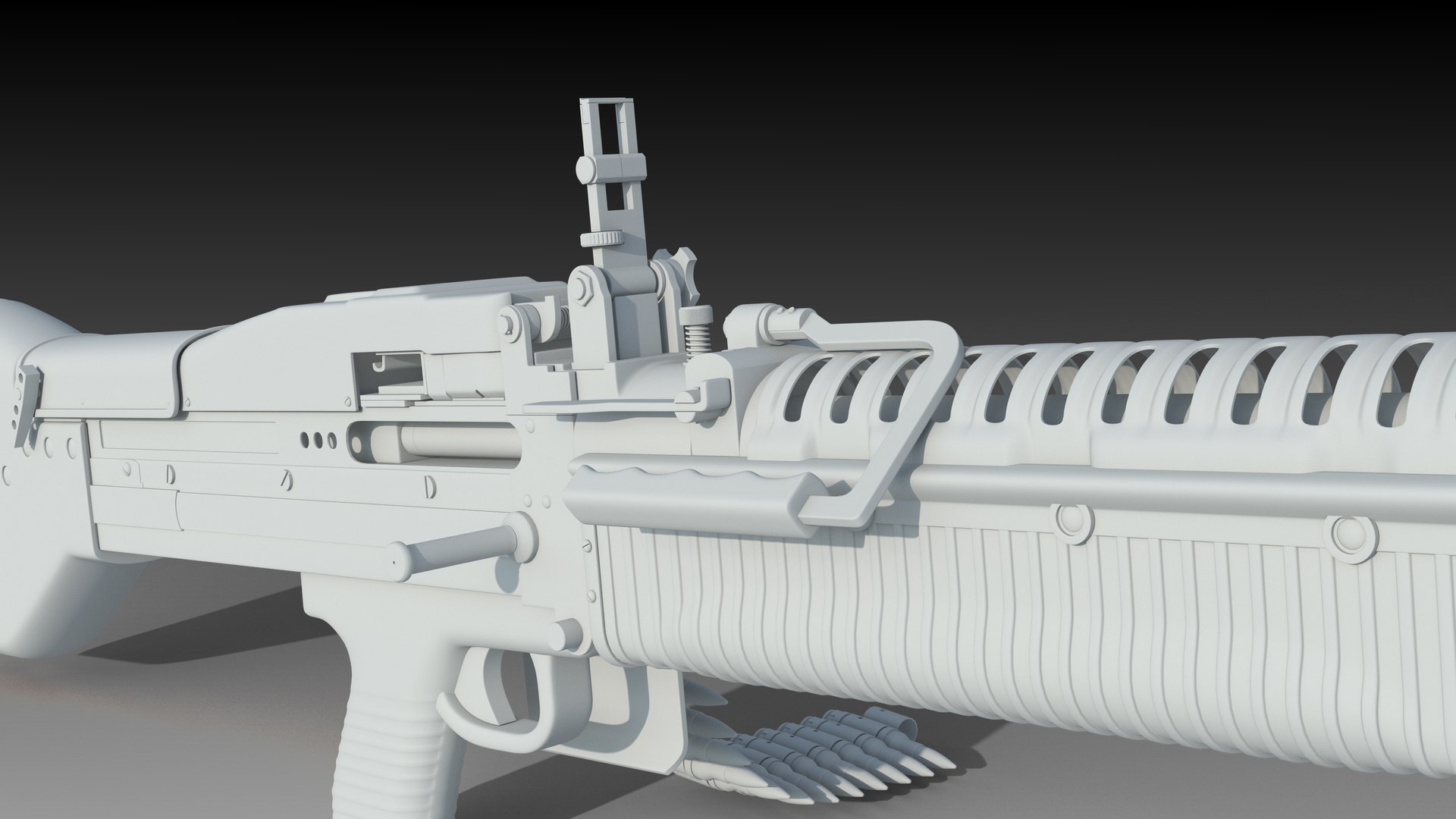 3D M60 Machine Gun - TurboSquid 1467184