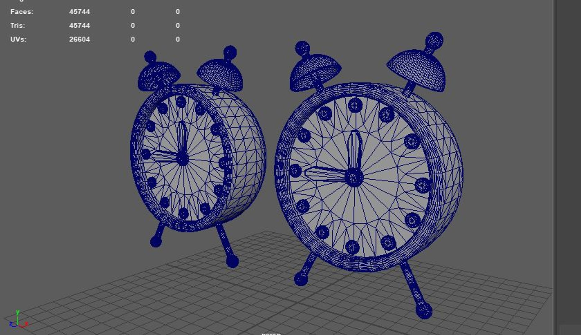 3D Alarm Clock 3D Model Model - TurboSquid 2333047