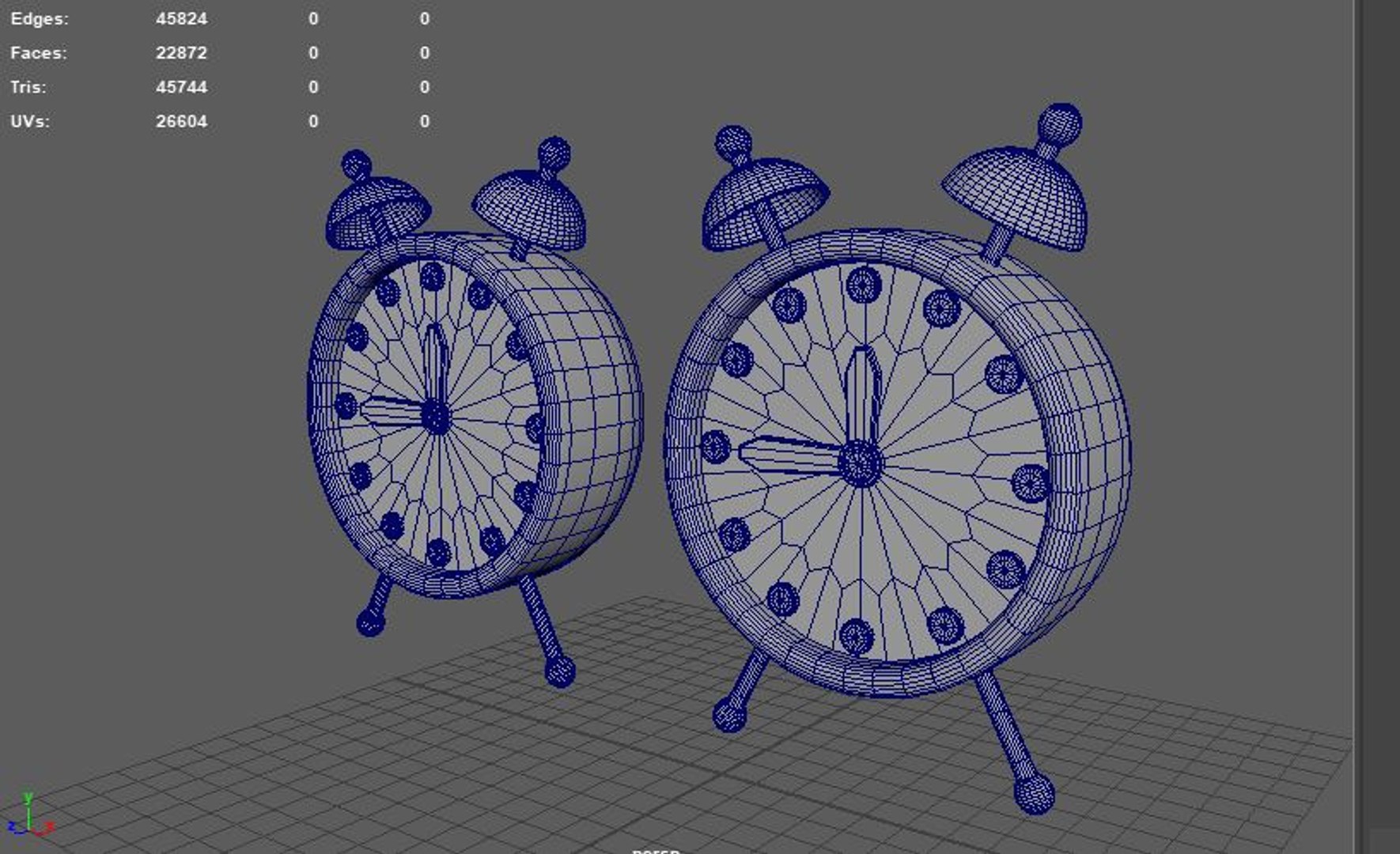 3D Alarm Clock 3D Model Model - TurboSquid 2333047
