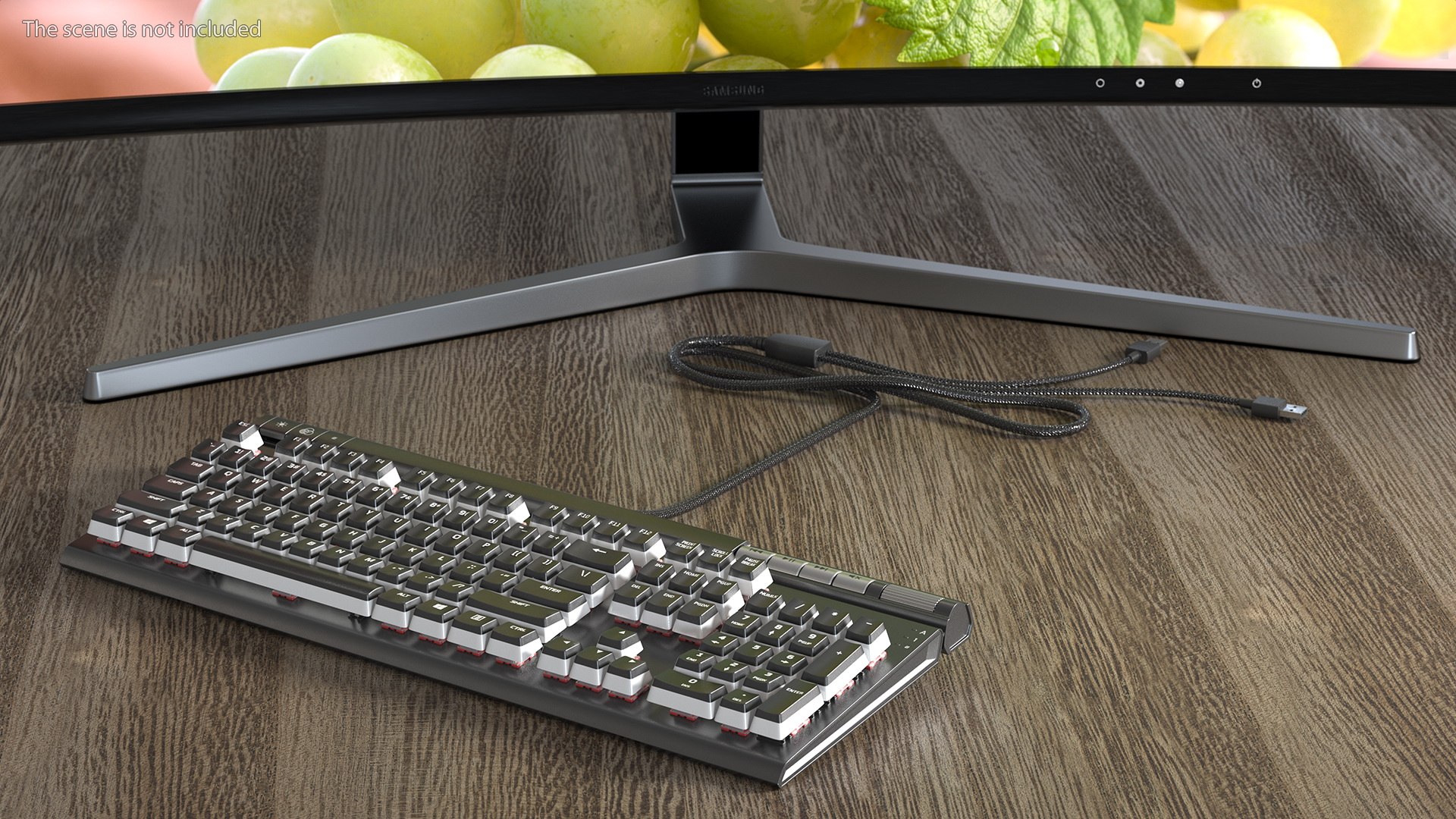 Free Rgb Mechanical Gaming Keyboard Model - TurboSquid 1684020