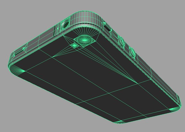 apple iphone 4g 3d model