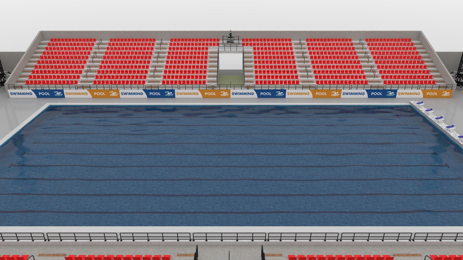 3D Outdoor Swimming Pool Model - TurboSquid 1886807