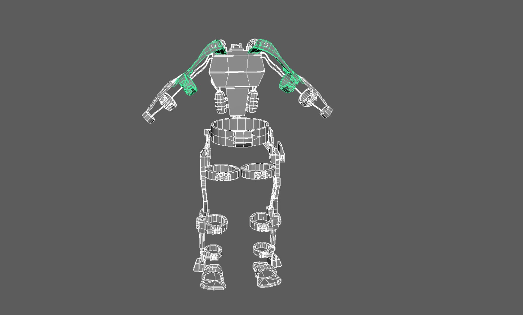 3D Exoskeleton - TurboSquid 2379824