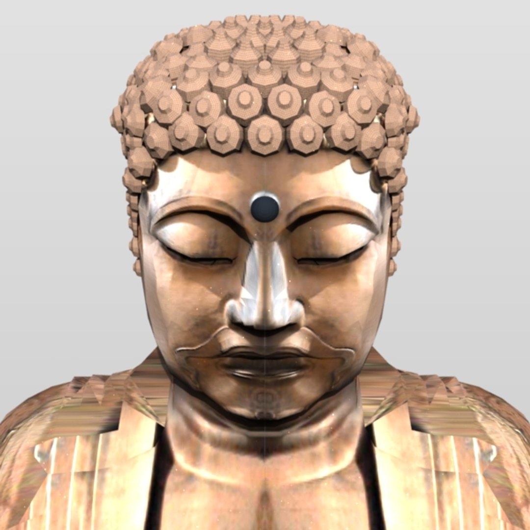 Lord Buddha Statue 3ds