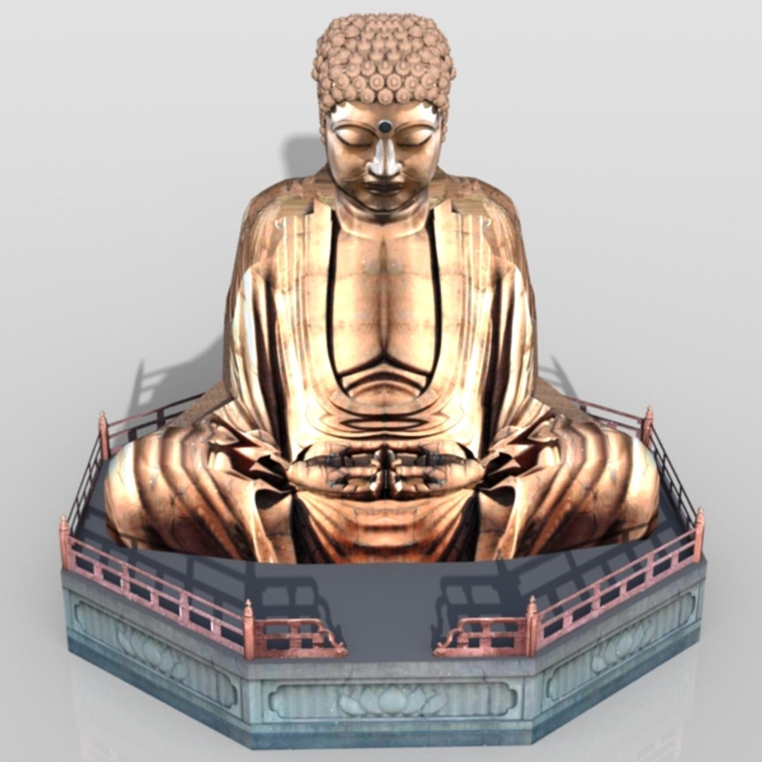 Lord Buddha Statue 3ds