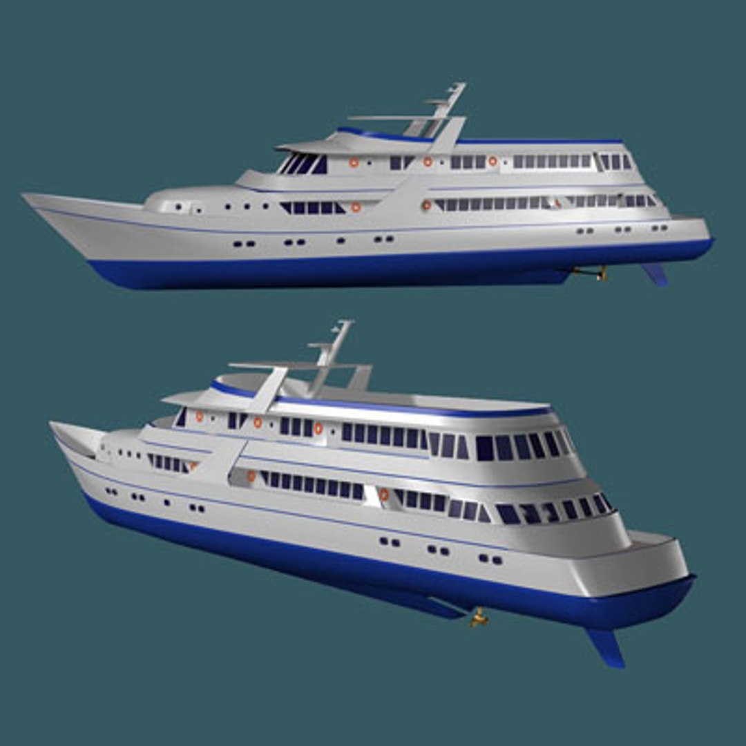 boat yacht pzyacht172 3d model