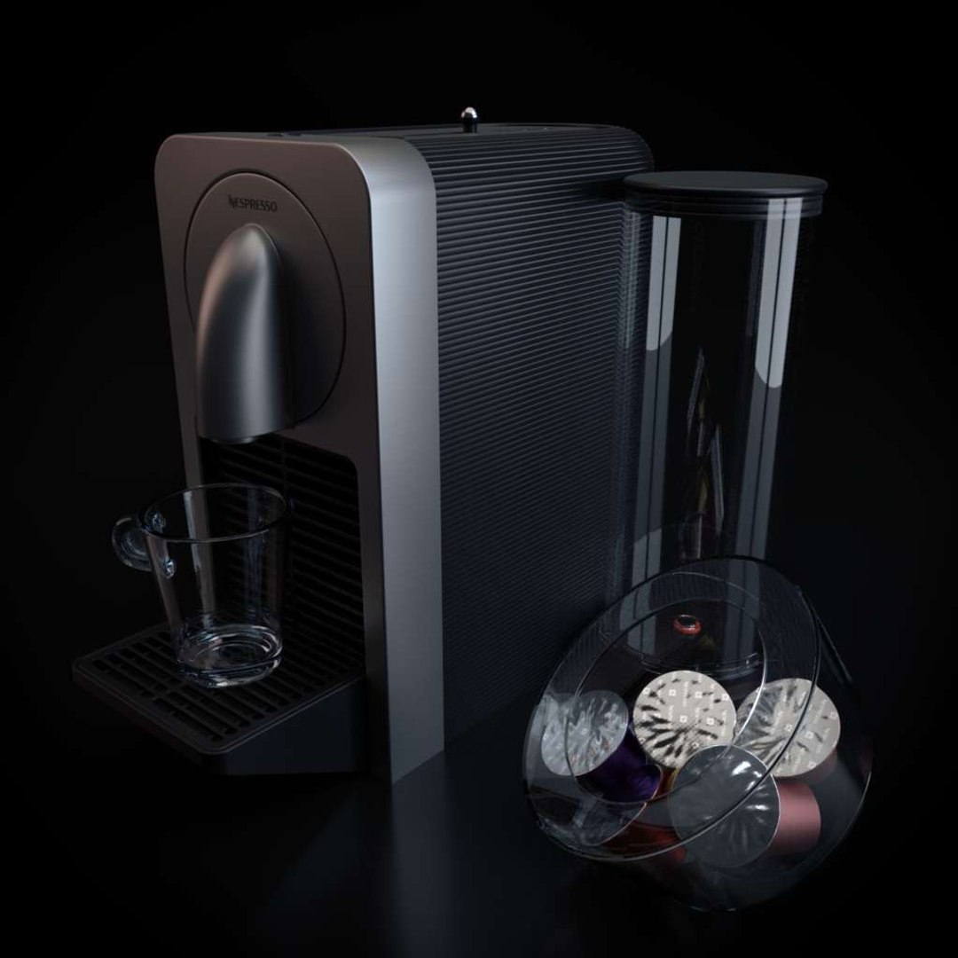 3D Nespresso Prodigio Model - TurboSquid 1194143