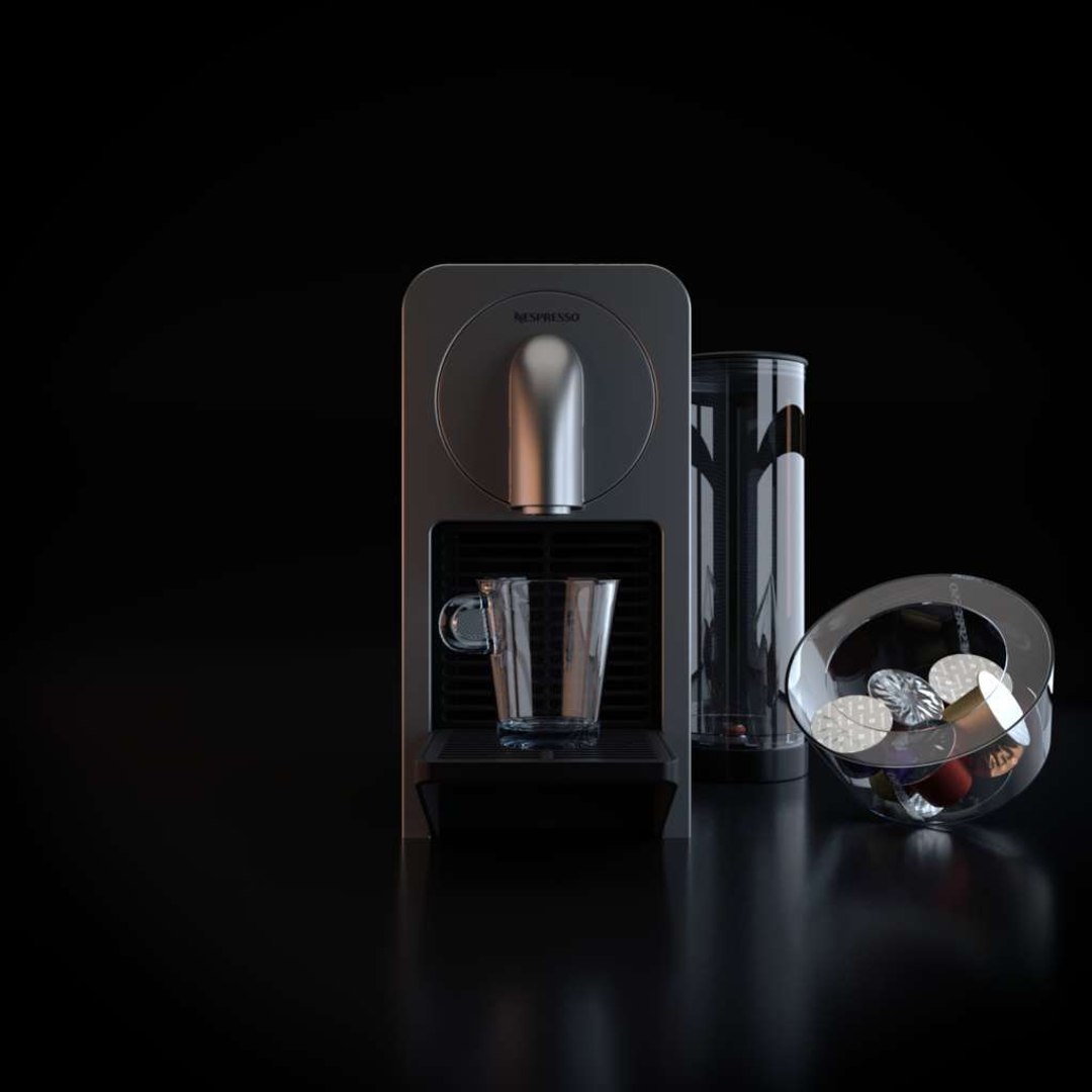 3D Nespresso Prodigio Model - TurboSquid 1194143