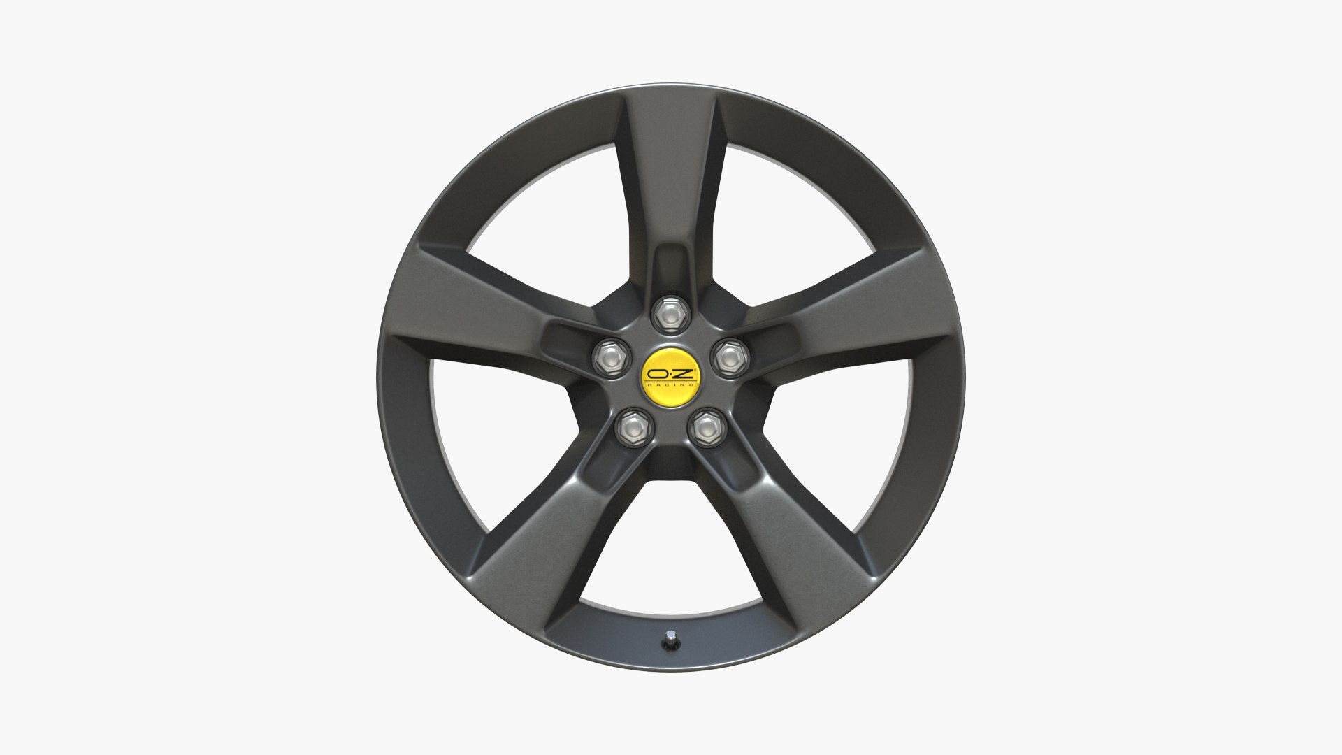 3D Dark Gray Oz Rim - TurboSquid 1479245