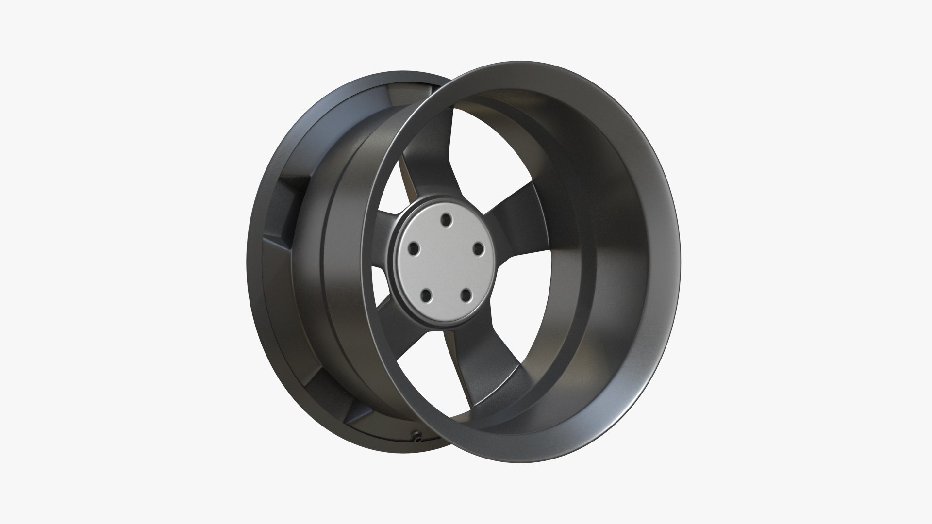 3D Dark Gray Oz Rim - TurboSquid 1479245