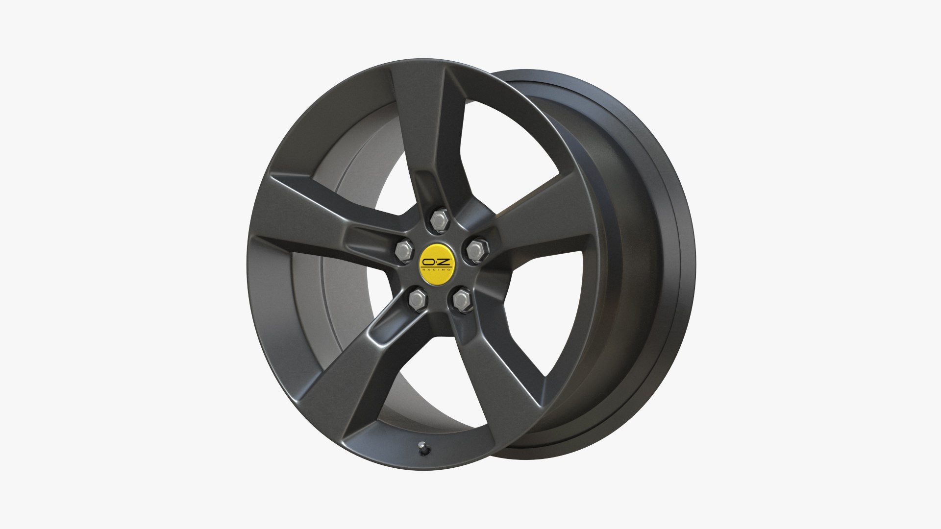 3D Dark Gray Oz Rim - TurboSquid 1479245