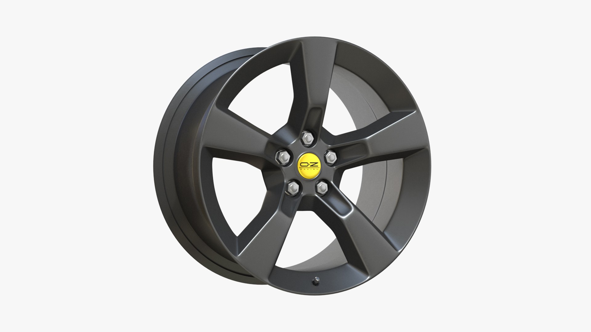 3D Dark Gray Oz Rim - TurboSquid 1479245